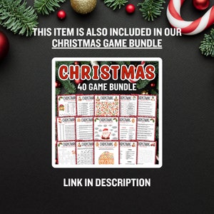 Christmas Around the World, Christmas Printable Game, Christmas Games ...