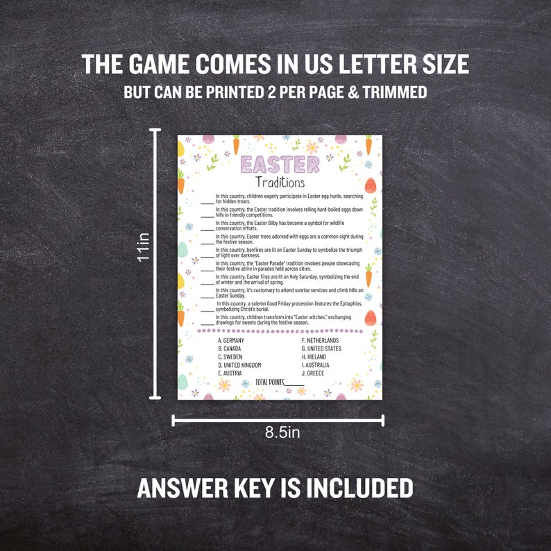 Easter Traditions, Easter Games, Easter Printable Games and Activities ...