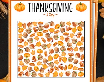 Thanksgiving I Spy Game , Printable Thanksgiving Games and Activities ...