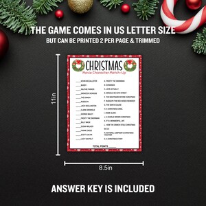 Christmas Movie Character Match-up, Christmas Printables, Christmas ...