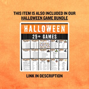 Phobia Match-up, Halloween Party Games, Halloween Printable Games ...