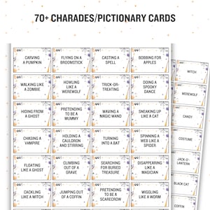 Halloween Game Bundle Printable Halloween Games Halloween - Etsy