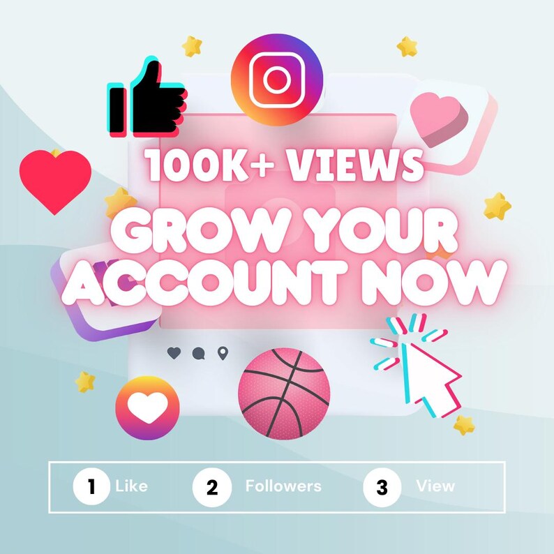 100k+ Views Tiktok & Instagram, Social Media Booster, Social Media ...