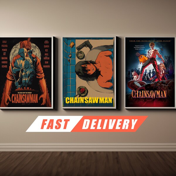 Chainsaw Man Decor - Etsy