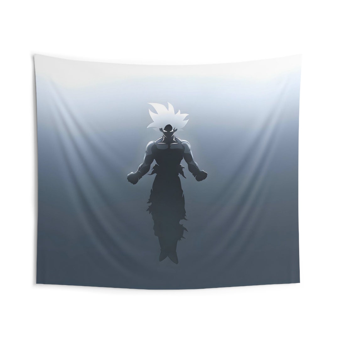 Goku Floating Indoor Wall Tapestry Anime Home Decor Wall Decor - Etsy