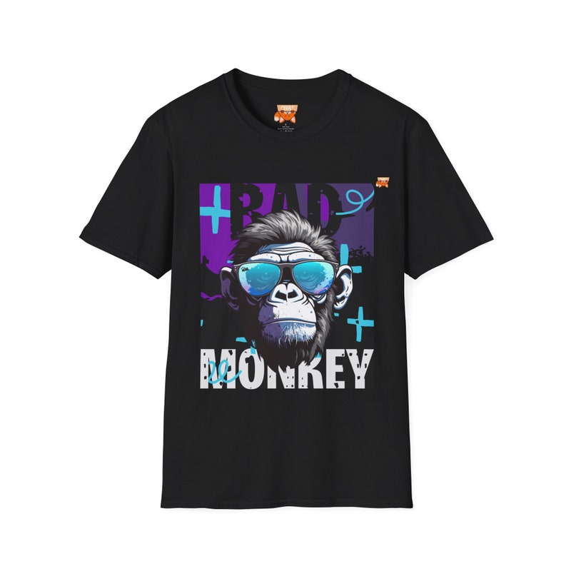Monkey T Shirt - Etsy
