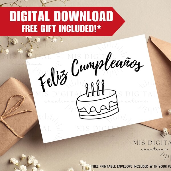 Tarjetas De Cumpleaños - Etsy