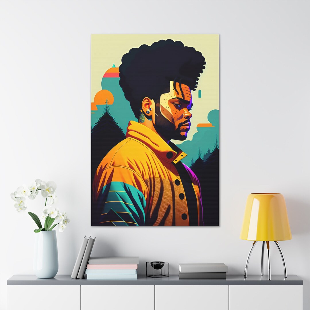 The Weeknd's World Canvas Set A Stunning Collection of - Etsy