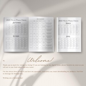 Moon & Astrology Planner 2025, Lunar Cycle Tracker, Zodiac Journal ...