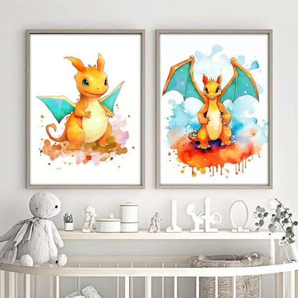 Dragonite Posters - Etsy UK