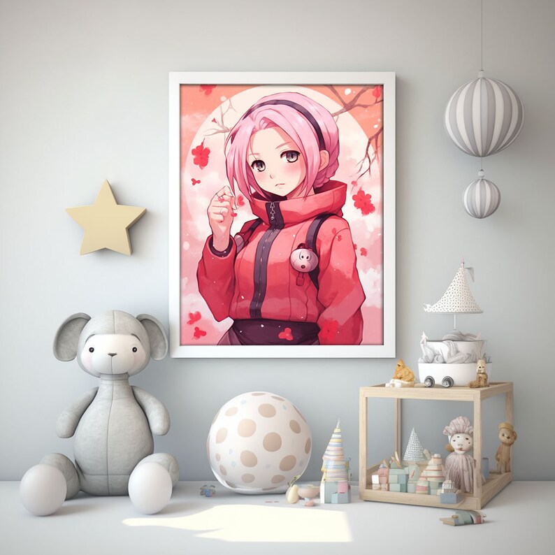 Set of 4 Cartoon Popular Anime Series Anime Poster Set - Etsy