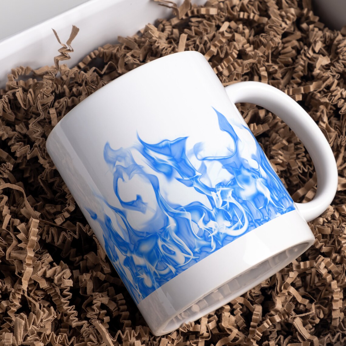 3D Blue Flame Ready to Print DIGITAL Design SVG and PNG - Etsy