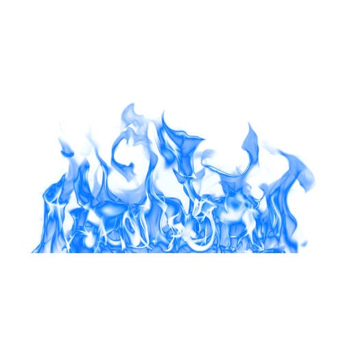 3D Blue Flame Ready to Print DIGITAL Design SVG and PNG - Etsy