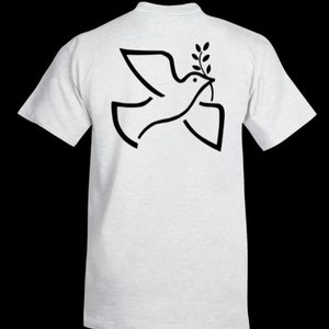 READY to Print PEACE DOVE Design High Resolution Svg and Png Format ...