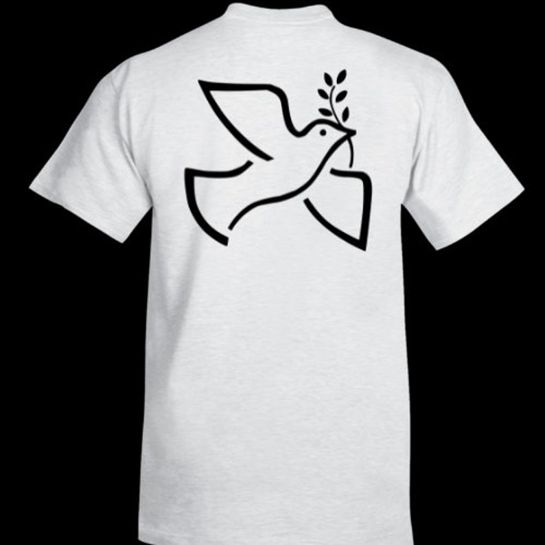 READY to Print PEACE DOVE Design High Resolution Svg and Png Format ...