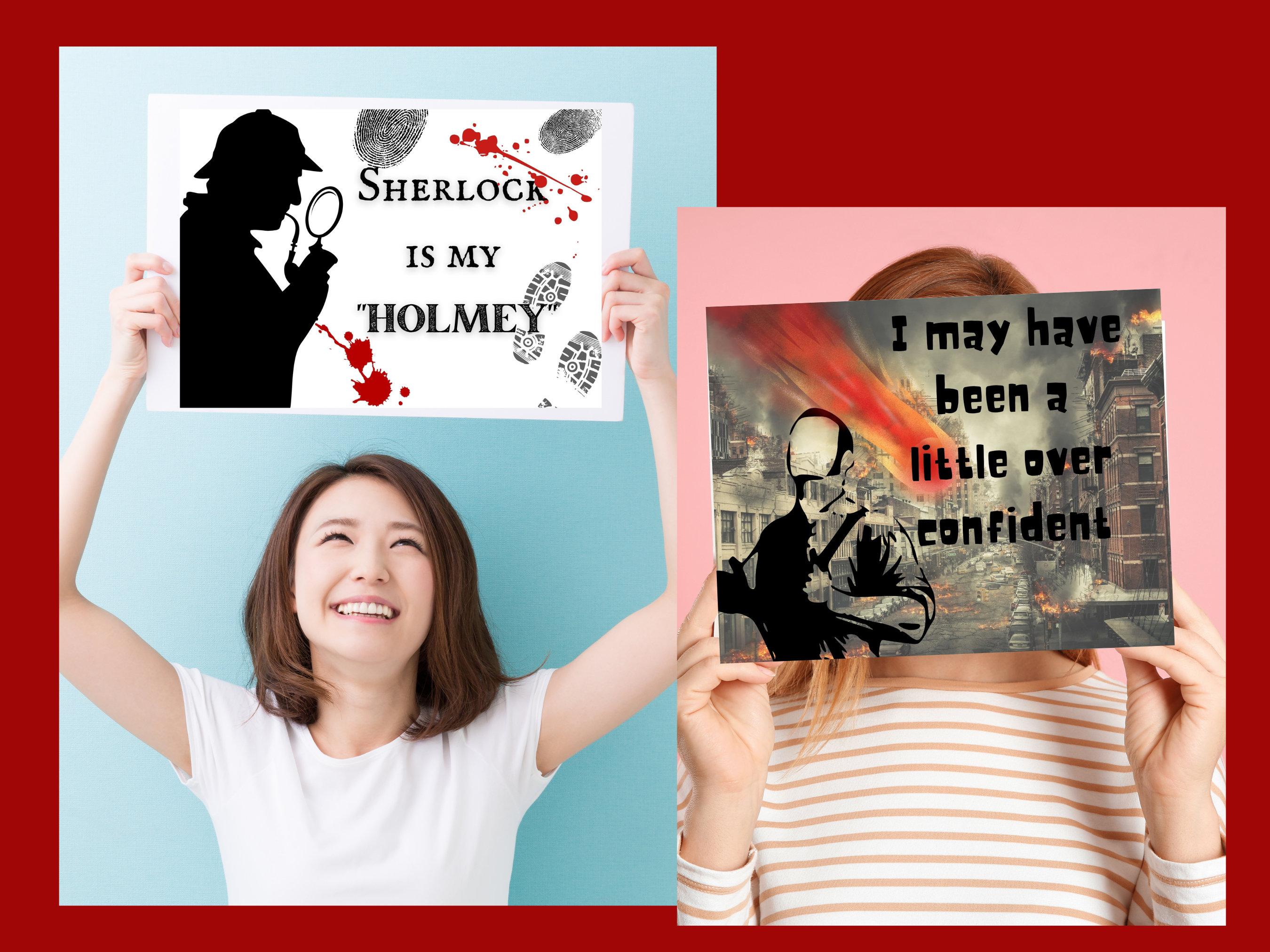 A Set of 25 Printable Escape Room Signs, Photo Props, or Party Decor ...