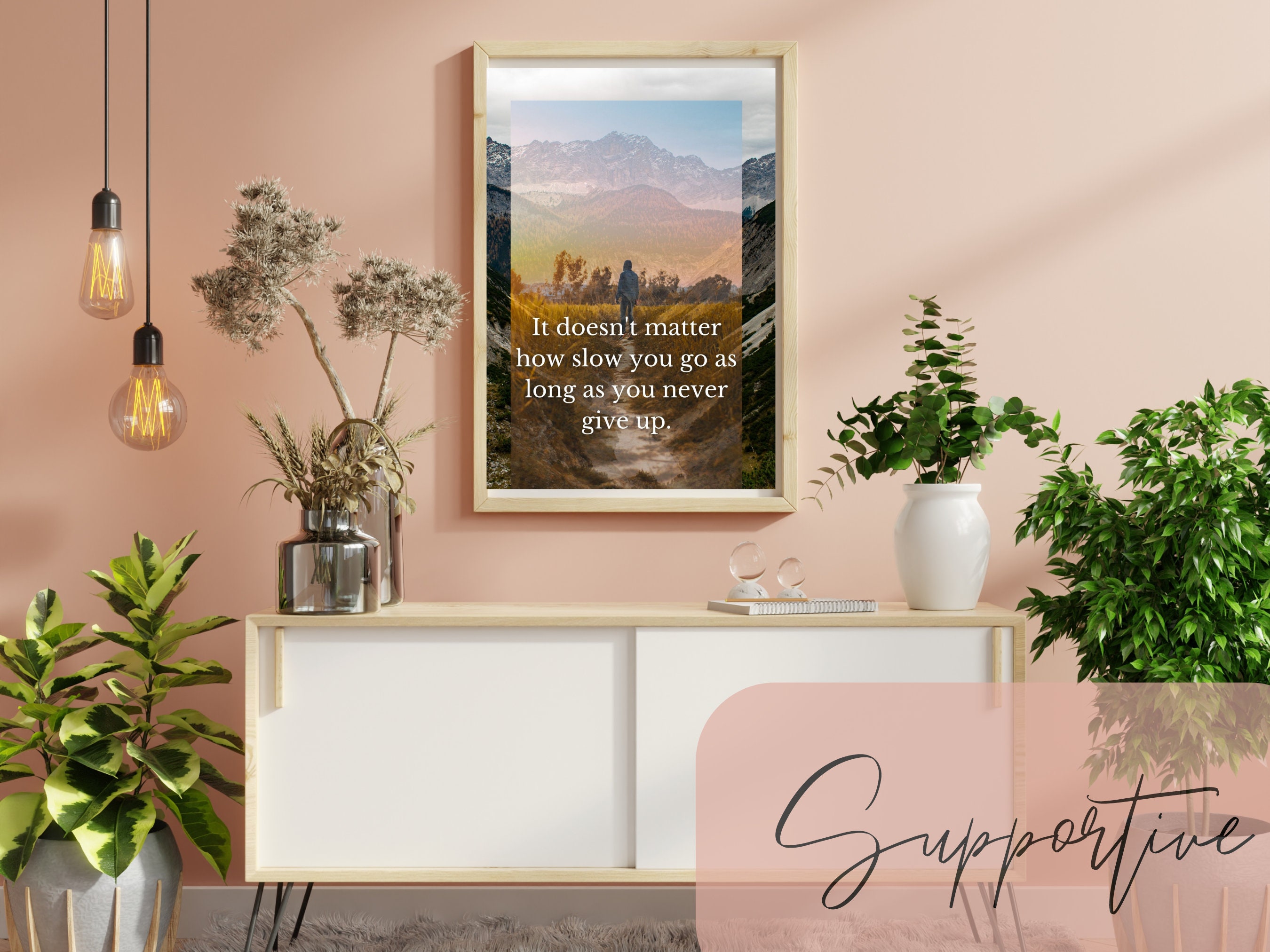 18 Earth-tone Inspirational, Printable Wall Art Posters for Counseling ...