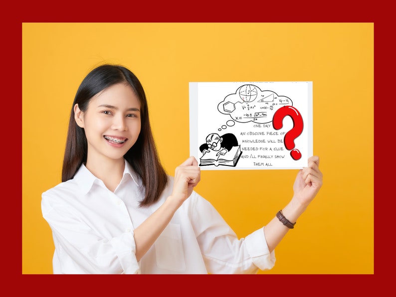 A Set of 25 Printable Escape Room Signs, Photo Props, or Party Decor ...