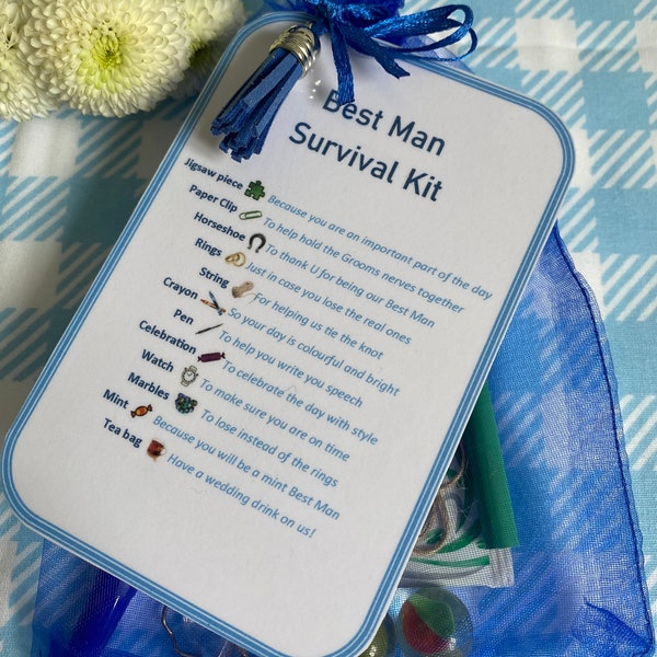 Survival Kit Poem - Etsy UK