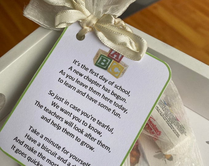 First Day of School Parent Survival Kit - Etsy UK