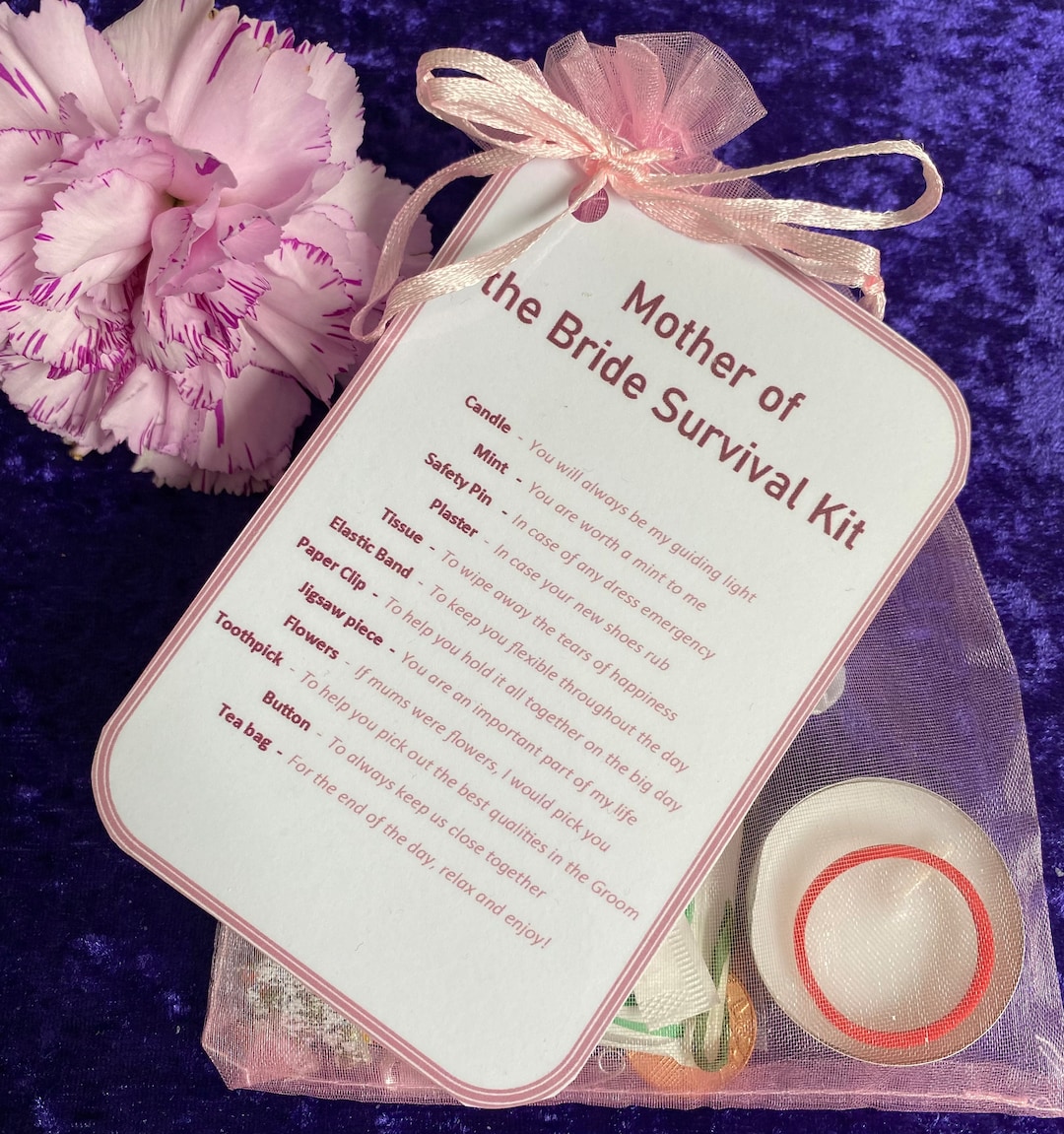 Mother of the Bride Survival Kit - Etsy