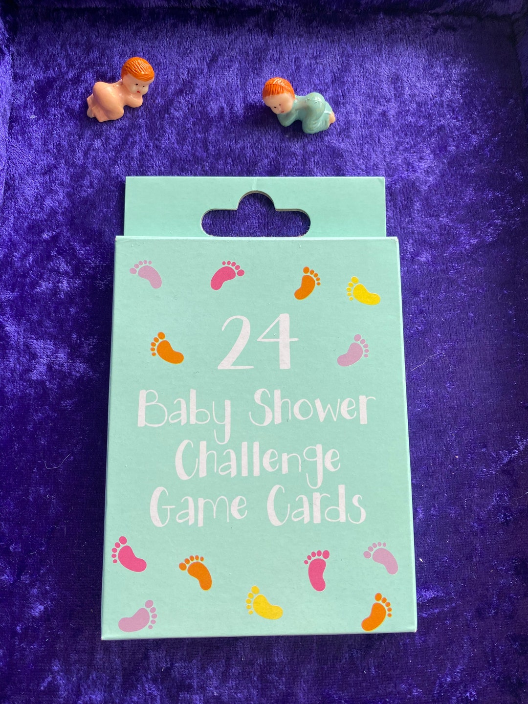 Baby Shower Challenge Game Cards - Etsy