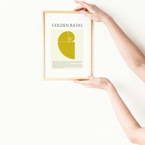 Golden Ratio Poster, Wall Decor for Math Classroom - Etsy