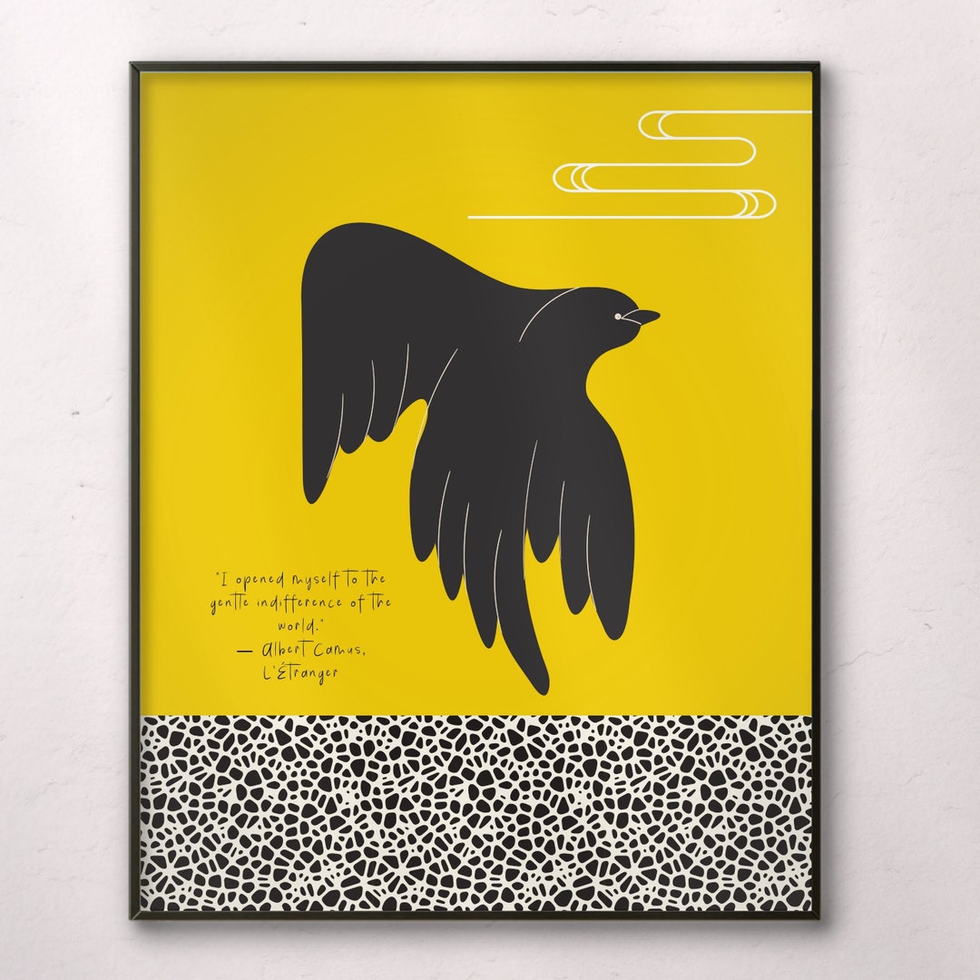 Albert Camus Quote Poster, Inspiring Philosophy Printable, Motivational ...