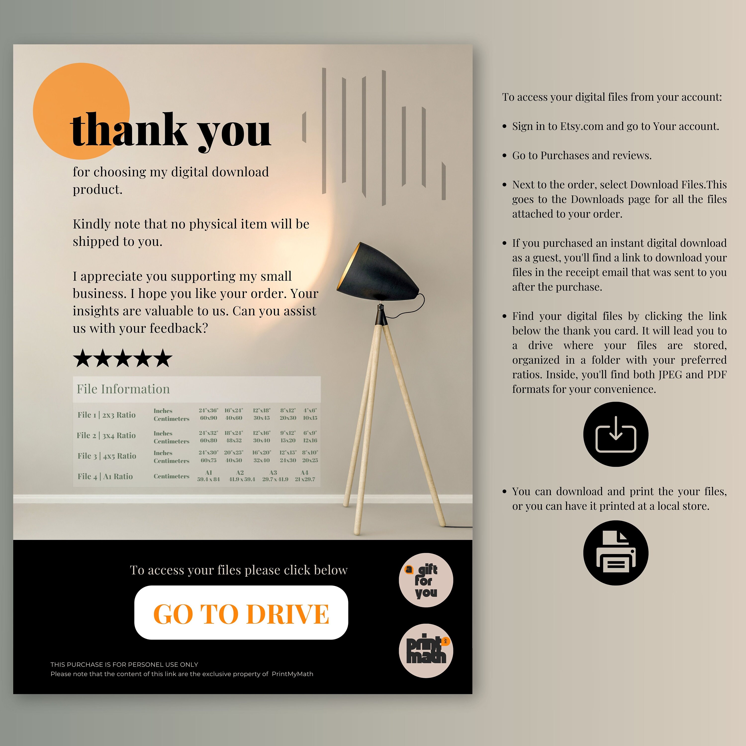 Golden Ratio Poster, Wall Decor for Math Classroom - Etsy