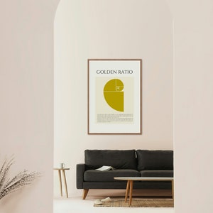 Golden Ratio Poster, Wall Decor for Math Classroom - Etsy