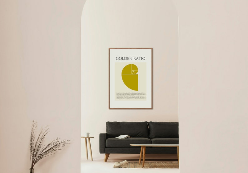 Golden Ratio Poster, Wall Decor for Math Classroom - Etsy