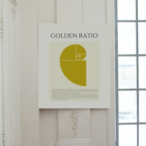 Golden Ratio Poster, Wall Decor for Math Classroom - Etsy