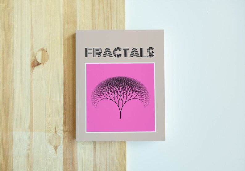 Printable Fractals Math Class Poster, Funny Mathematics Classroom Wall ...
