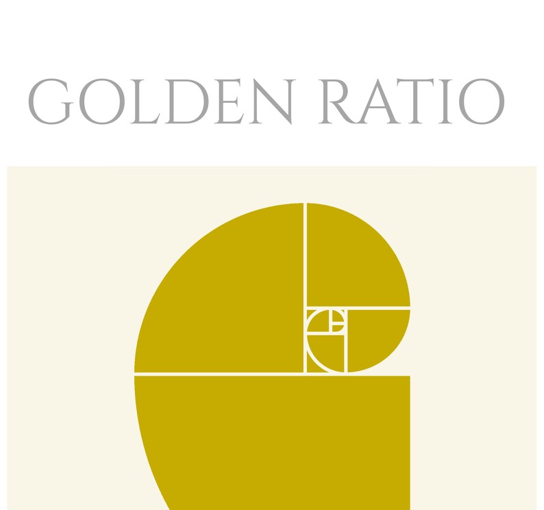 Golden Ratio Poster, Wall Decor for Math Classroom - Etsy