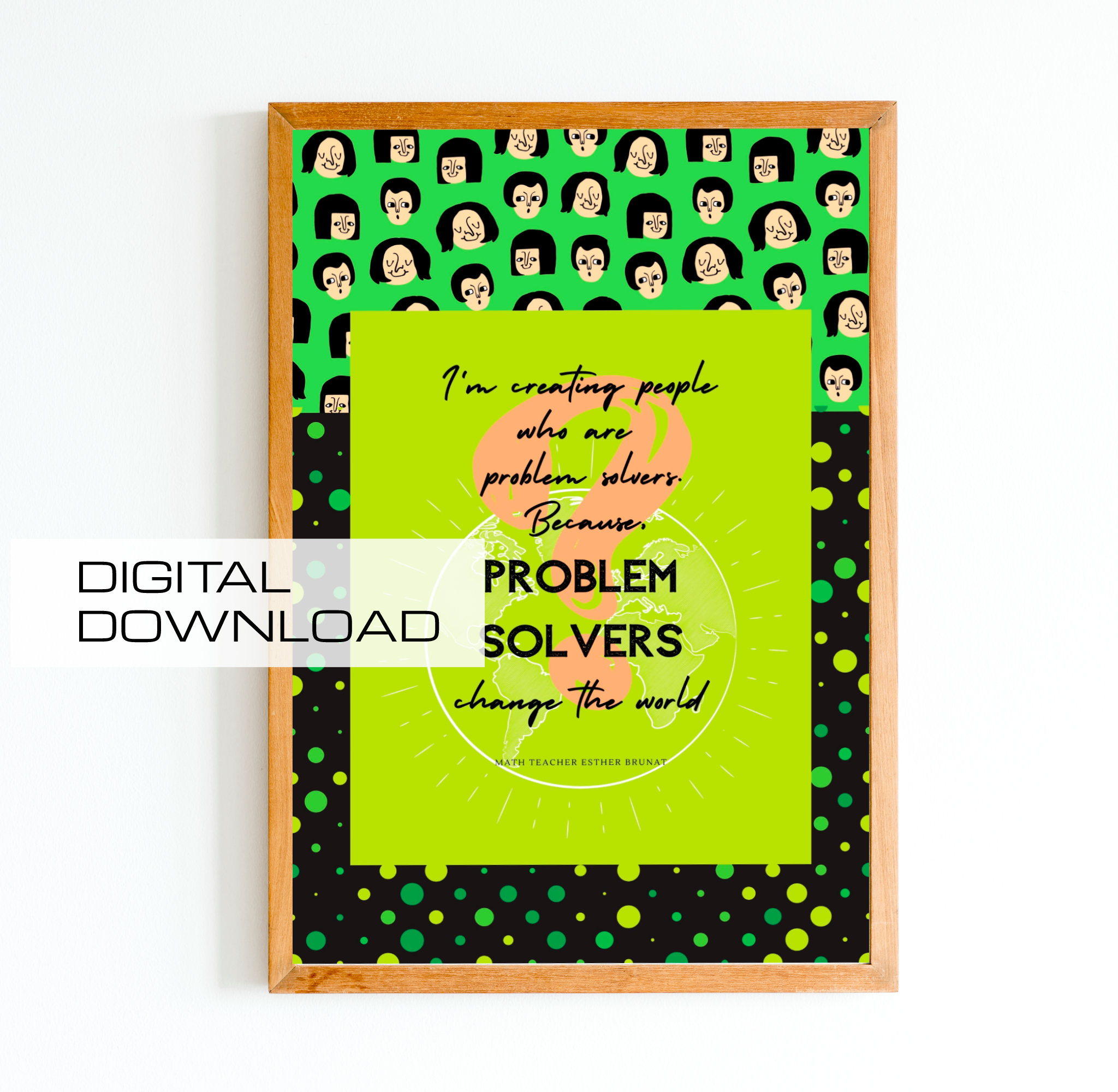 Set of 10 Math Printables, Gallery Wall Decor for School - Etsy