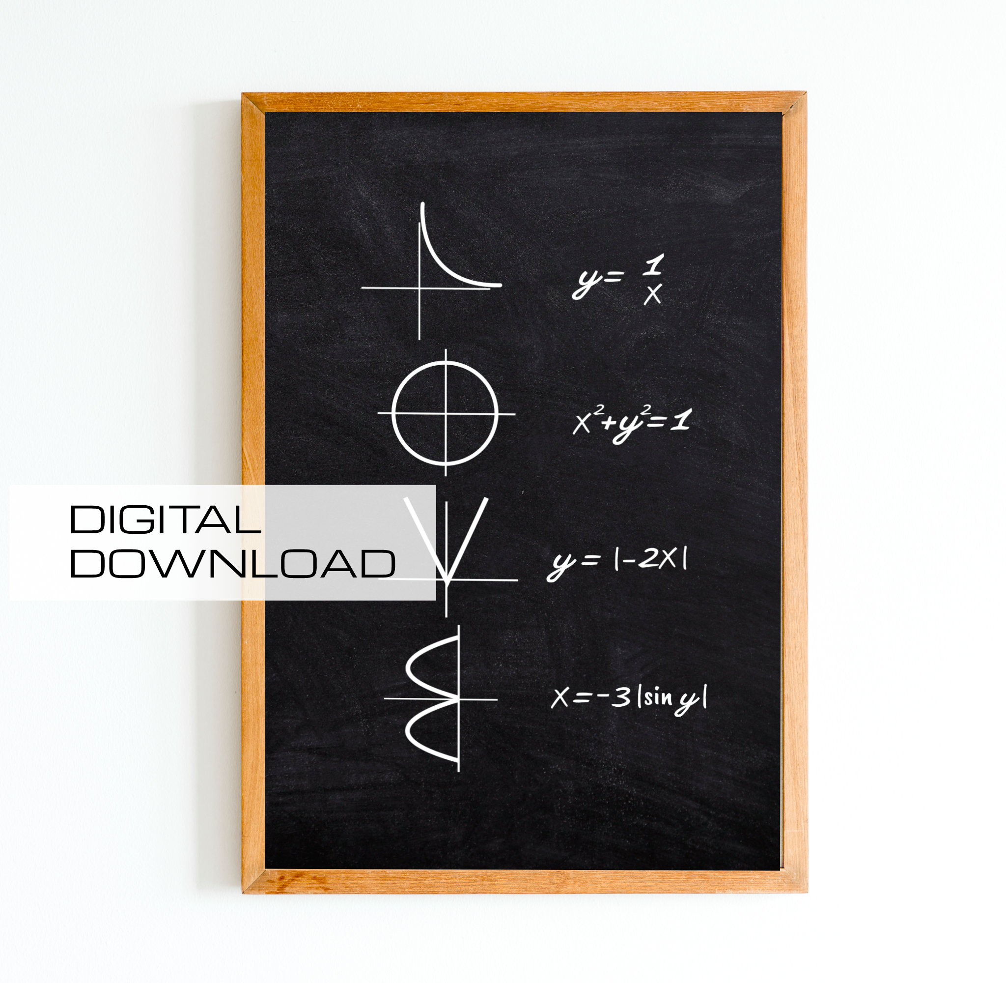 Set of 10 Math Printables, Gallery Wall Decor for School - Etsy