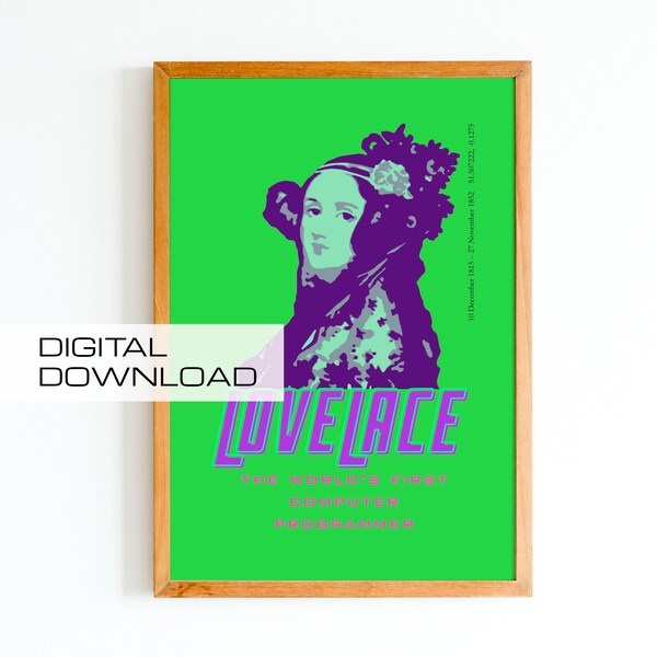 Ada Lovelace Art - Etsy