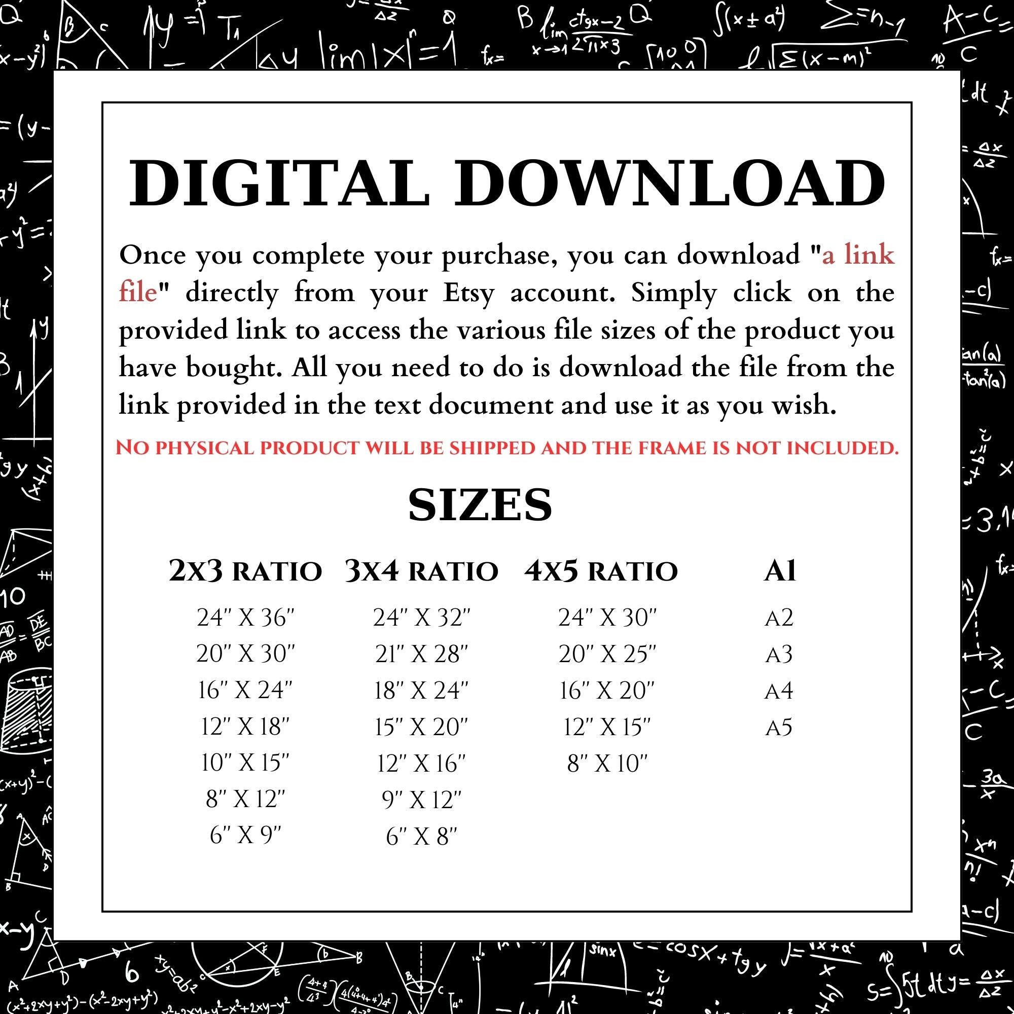 Famous Mathematicians Alan Turing AI Quote Printable Poster, Math Wall ...