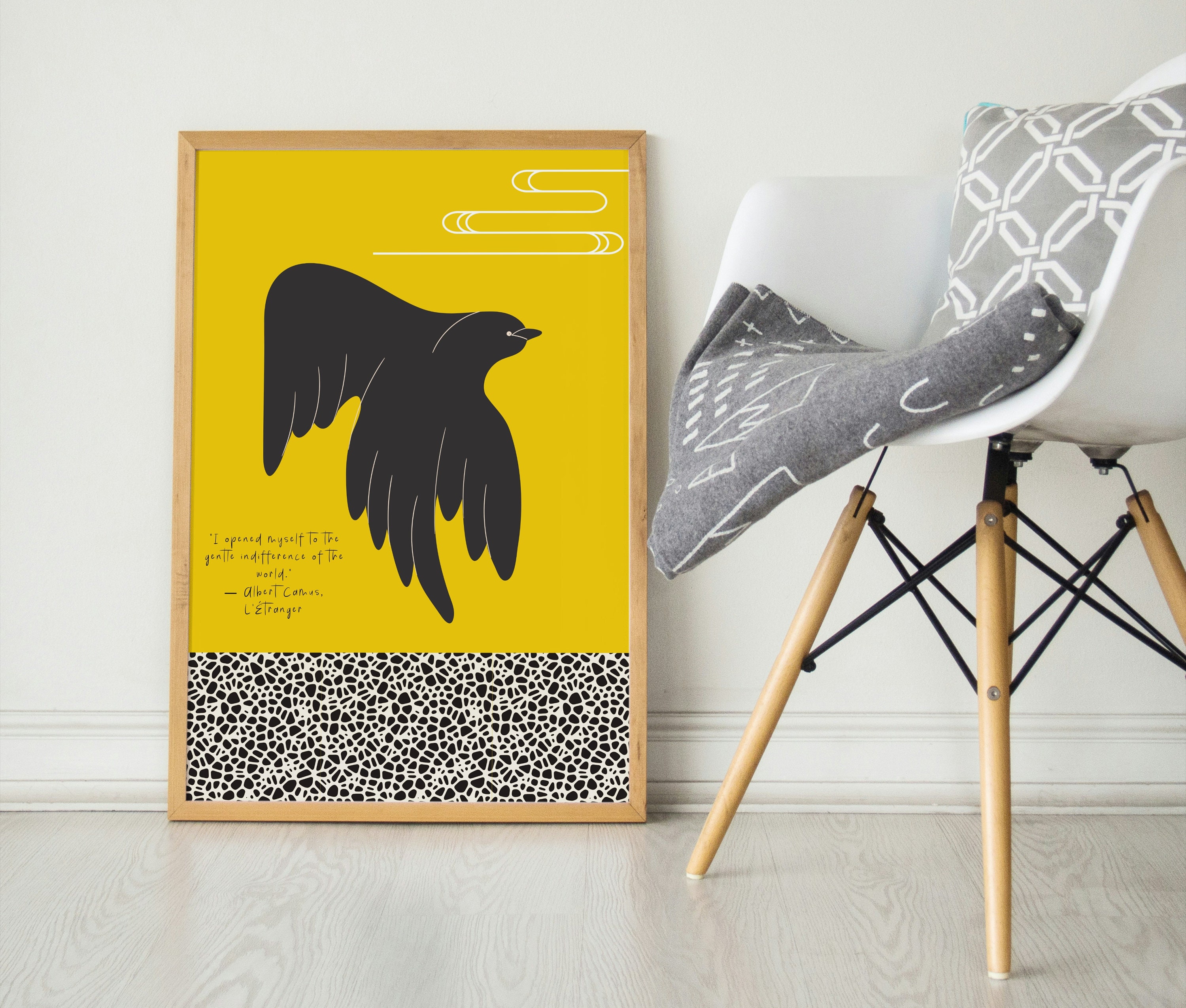 Albert Camus Quote Poster, Inspiring Philosophy Printable, Motivational ...