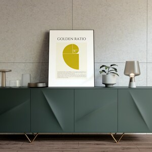 Golden Ratio Poster, Wall Decor for Math Classroom - Etsy