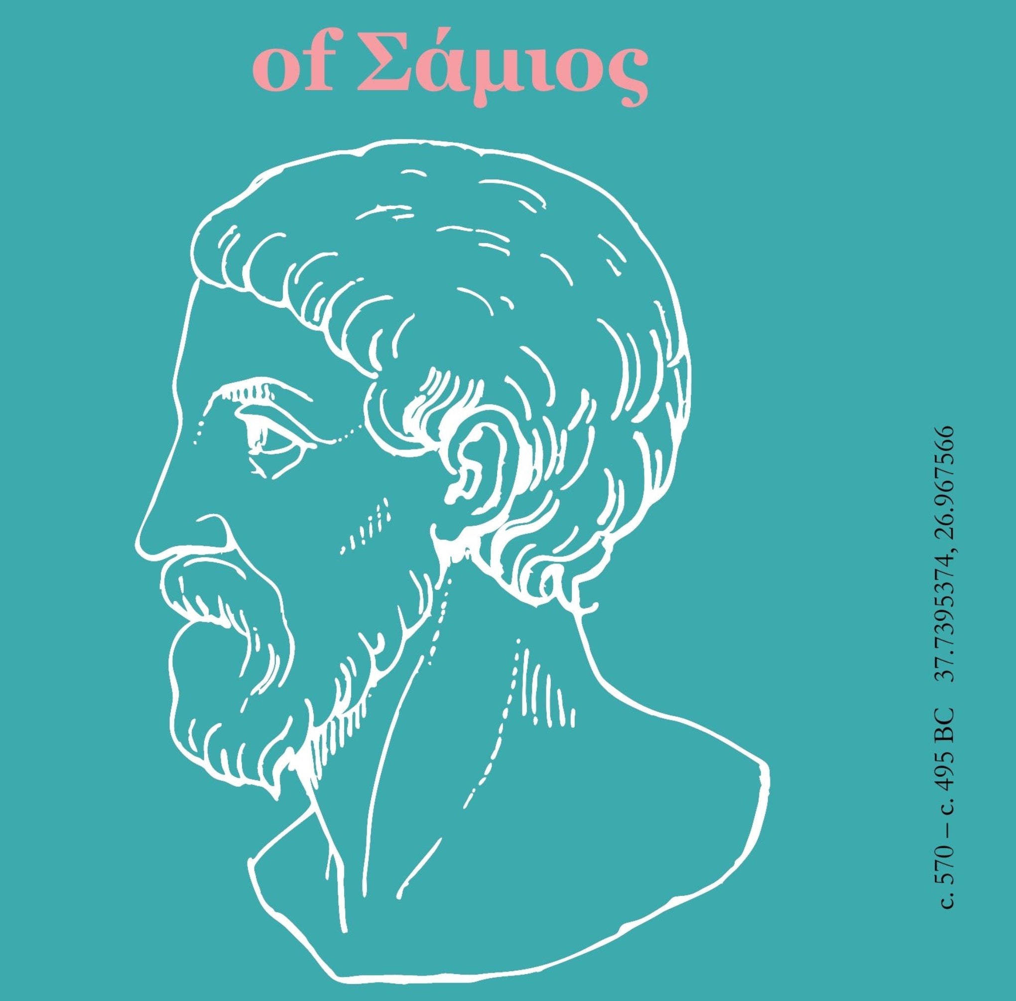 Pythagoras Greek Printable Poster Nerd Gift Pop Art Math - Etsy Australia