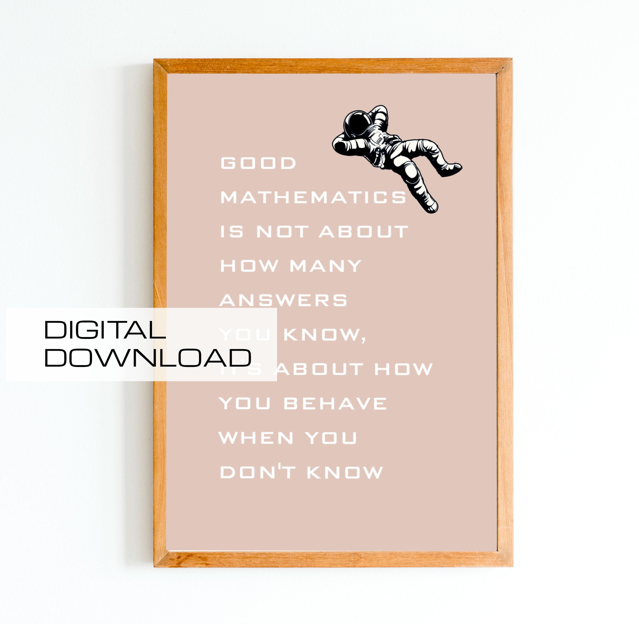 Set of 10 Math Printables, Gallery Wall Decor for School - Etsy