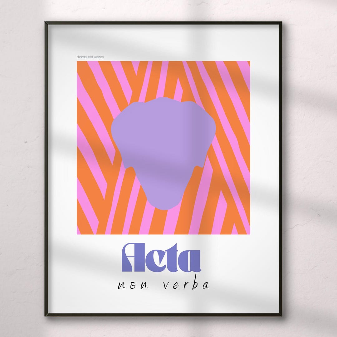 Minimalist Philosopher Dog Wall Art, Motivational Latin Quote Printable ...