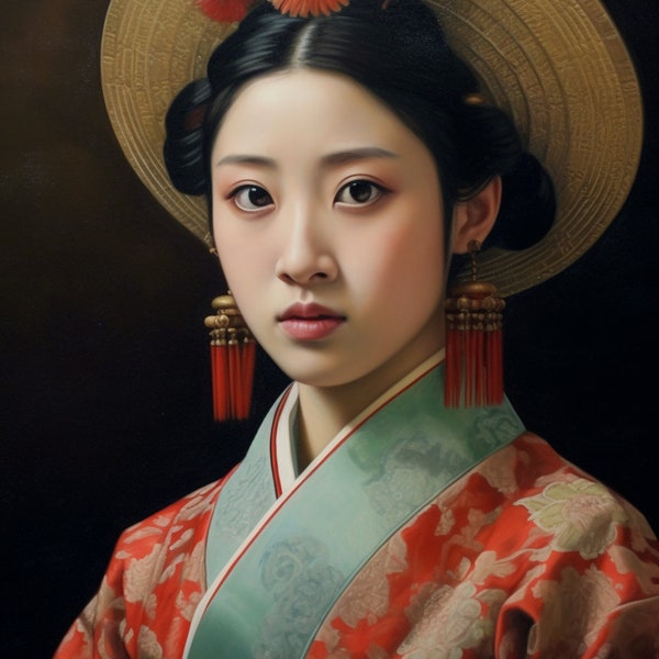 Asian Inspired Art - Etsy