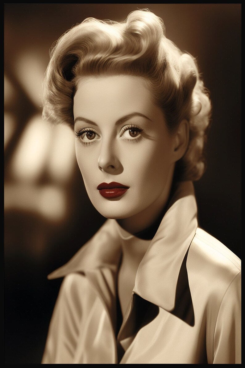 Deborah Kerr 1950s Vintage Hollywood, Digital Download, Printable Wall ...