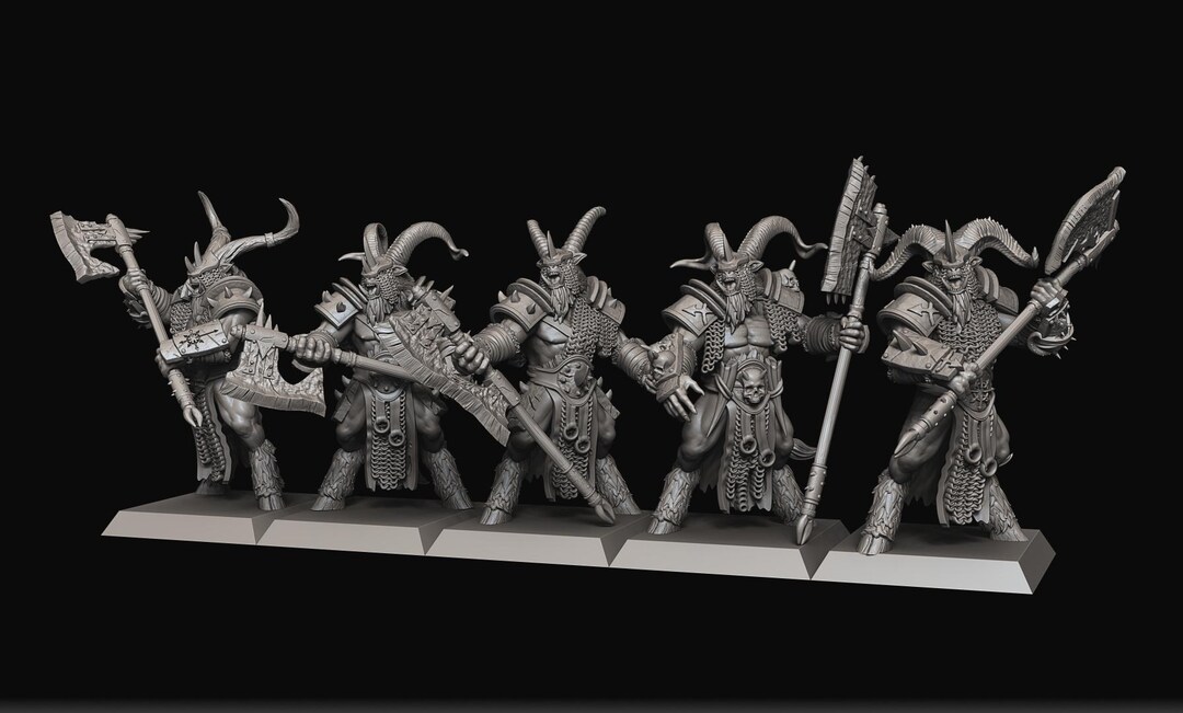 Longhorns - Raven Twin Miniatures - Tabletop / Pathfinder / Dungeons ...