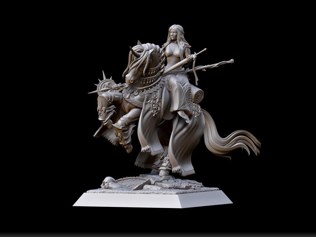 Damsel - Raven Twin Miniatures - Da Tavolo / Pathfinder / Dungeons ...
