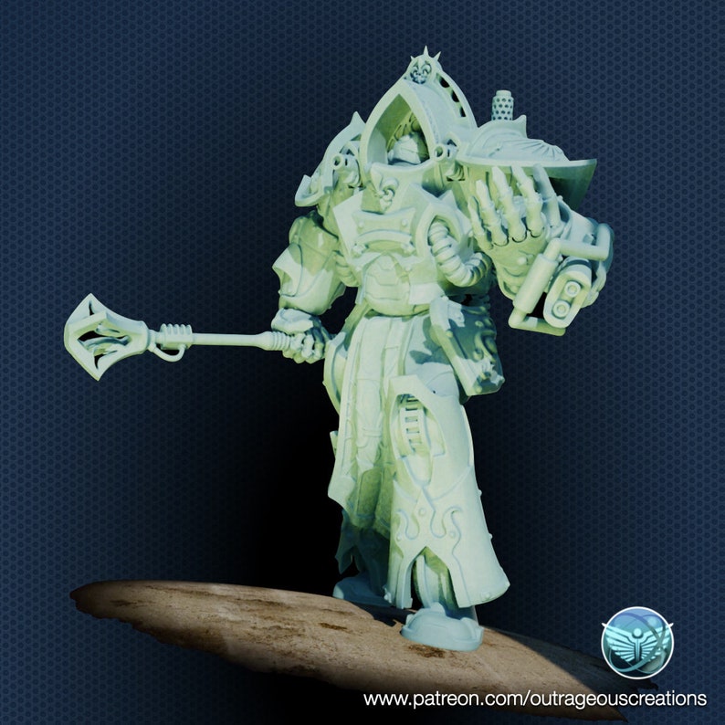 Battle Nun Exoskeleton Tabletop / Pathfinder / Dungeons & Dragons Dnd ...