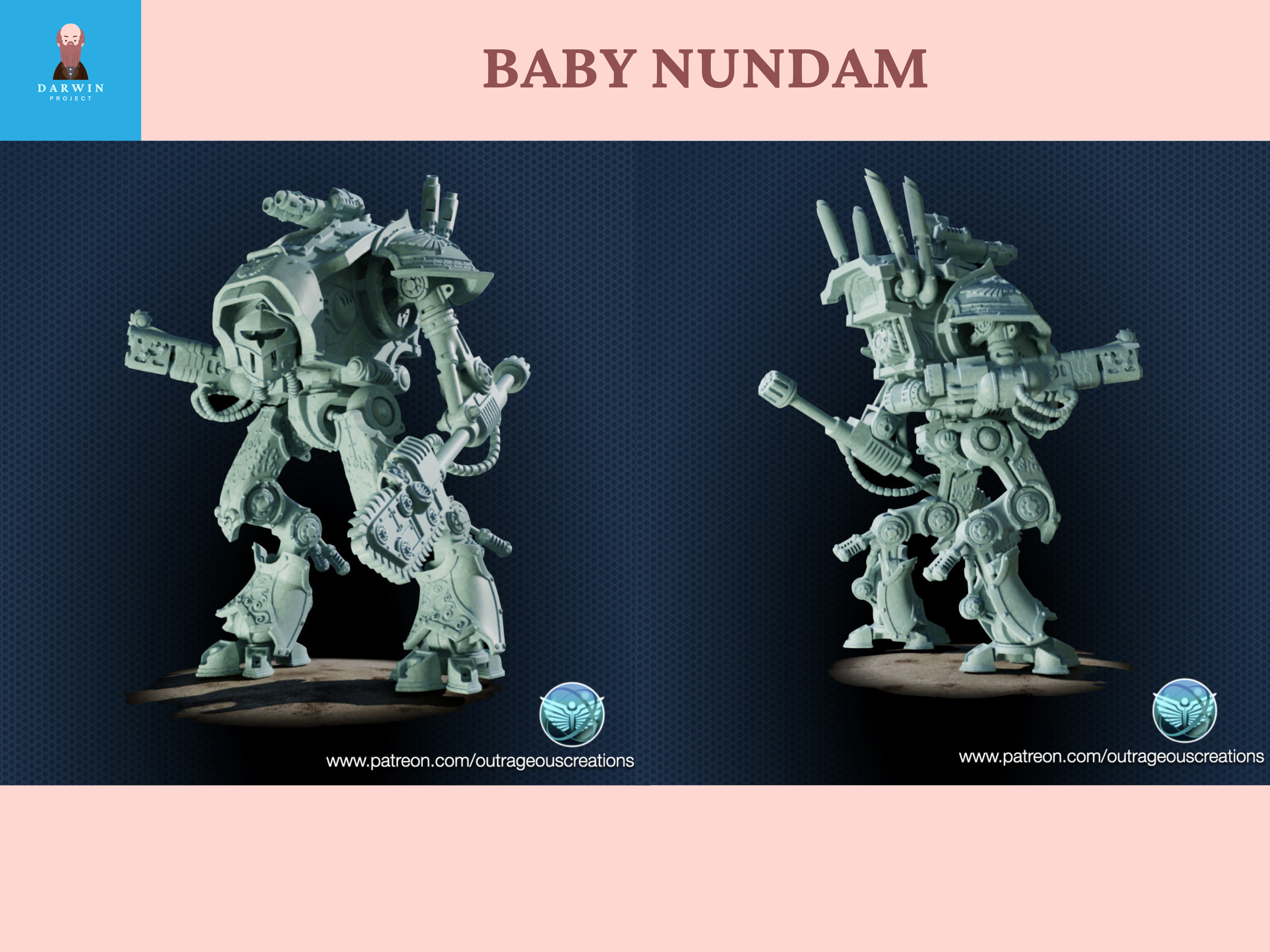 Baby Nundam Tabletop / Pathfinder / Dungeons & Dragons Dnd / Fantasy ...
