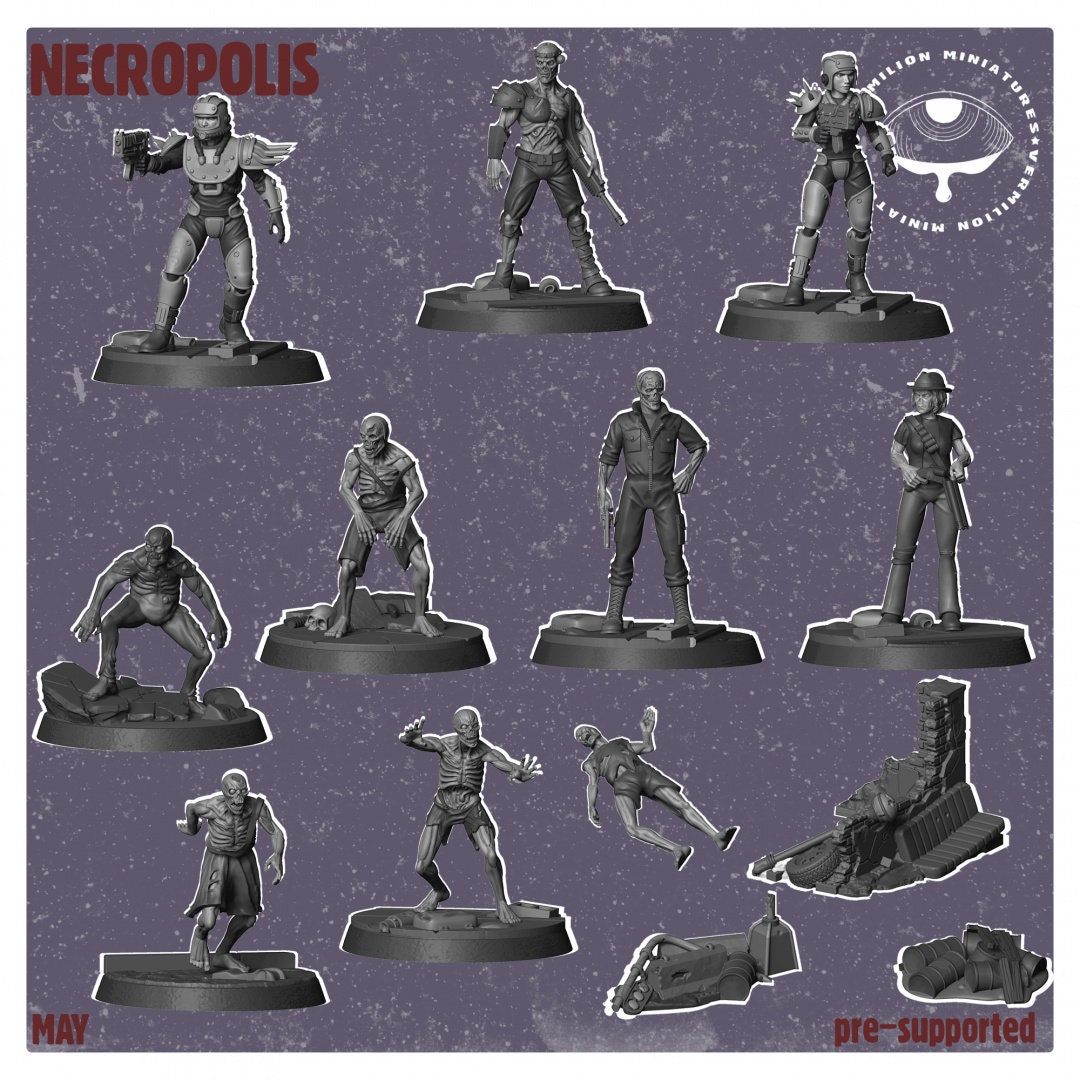 Necropolis - Post Apocaliptic Wargames - Dnd - Tabletop Miniature ...